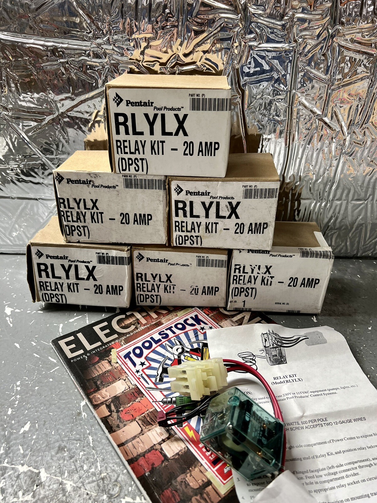 Genuine Pentair Compool Pool Relay Kit 20 AMP DPST RLYLX Midtex 187 ...