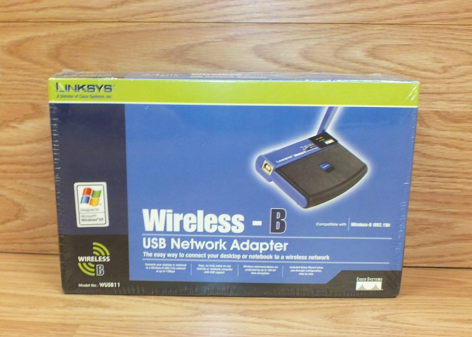 Linksys / Cisco WUSB11 Wireless-B USB Network Adapter **New In The Box ...