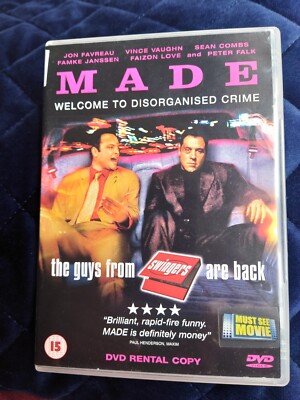 Made DVD (2001) Vince Vaughn, Jon Favreau, Peter Falk, Sean Combs ...