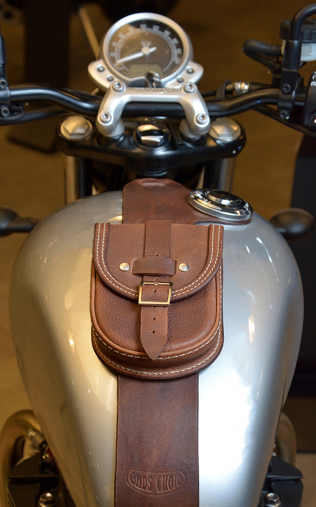 TRIUMPH BONNEVILLE STREET TWIN SCRAMBLER TANK PANEL BAG PROTECTOR ...