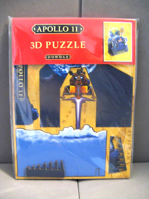 Dowdle Apollo 11 3D Puzzle NEW SEALED | eBay