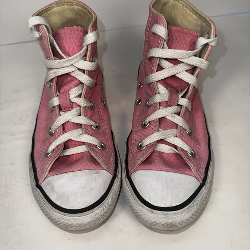Converse Chuck Taylor All Stars Girls High Tops Size 1.5 Pink | eBay