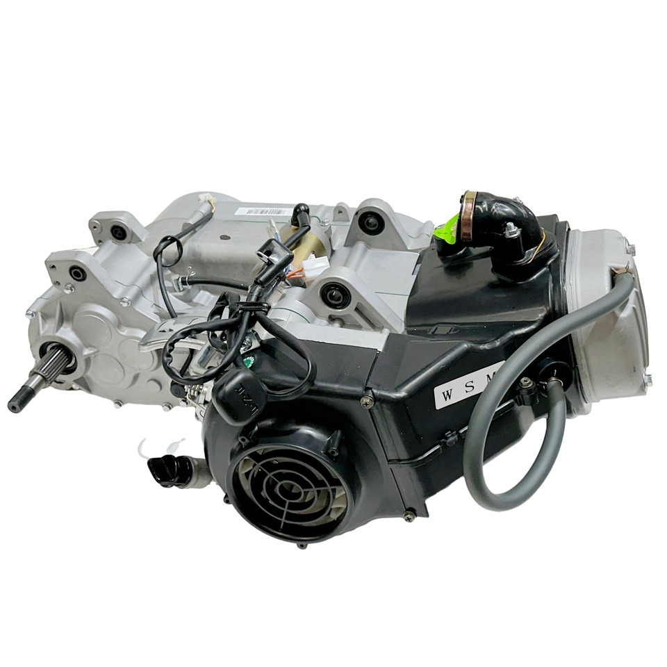 JINLONG GY6 200cc Fully Auto + Reverse Engine Motor Quad Bike ATV UTV ...