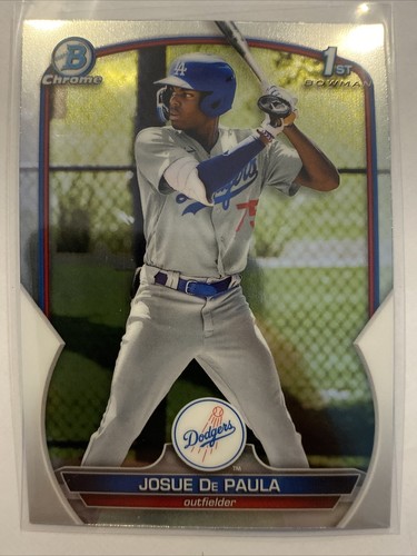 2023 Bowman Chrome Josue De Paula 1st Bowman #BCP-111 Dodgers | eBay