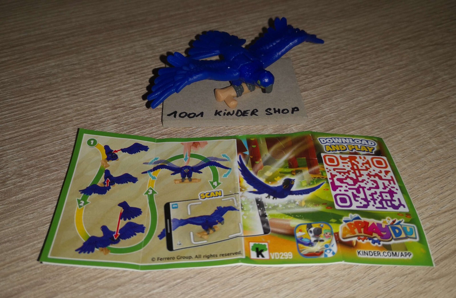 KINDER NATOONS VD 299 VD299 PAPAGEI PERROQUET PARROT + BPZ 10.2021 | eBay