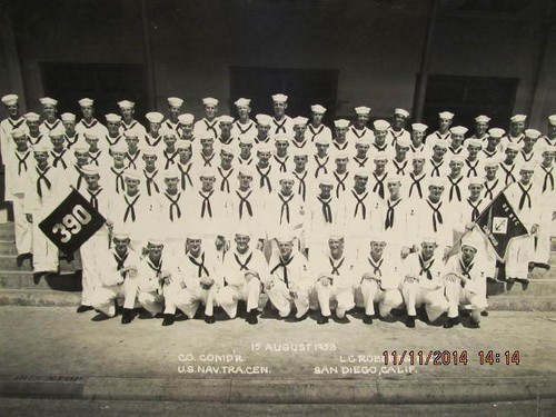 1958 Photo Graduates Of US Naval Training Center San Diego CA US NTC ...