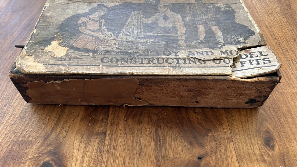 Vintage Early 1900s Structo Erector Set / Model Construction Outfits W ...