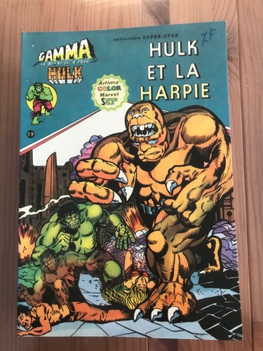 Gamma HULK n° 7 - ARTIMA COLOR MARVEL SUPER STAR - BD comics | eBay
