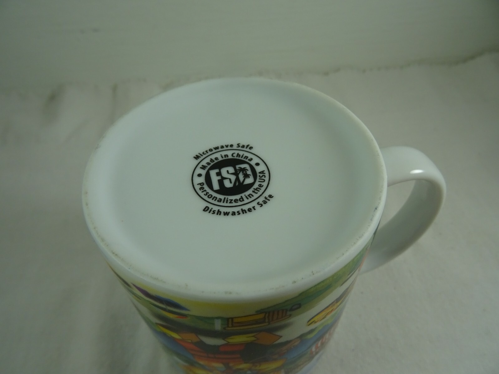 Florida Legoland NASA Attractions Ceramic Coffee Cup Mug 4" INSCRIBED ...