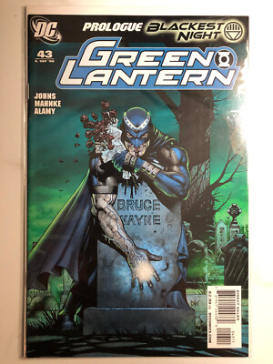 Green Lantern #43 - Black Hand becomes a Black Lantern - 2009 | eBay