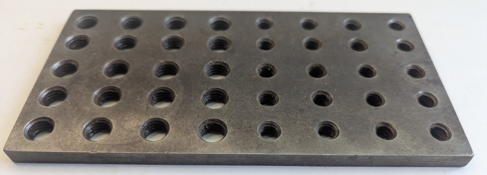 Drilled & Tapped Machinist Tool Maker Fixture Plate Jig Set Up Block ...