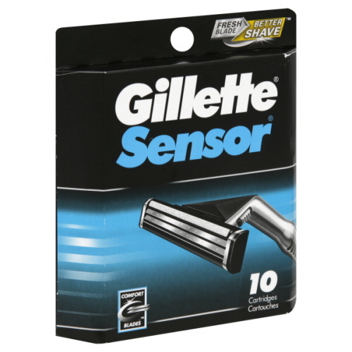 Gillette Sensor Refill Razor Blades, 10 Cartridges | eBay