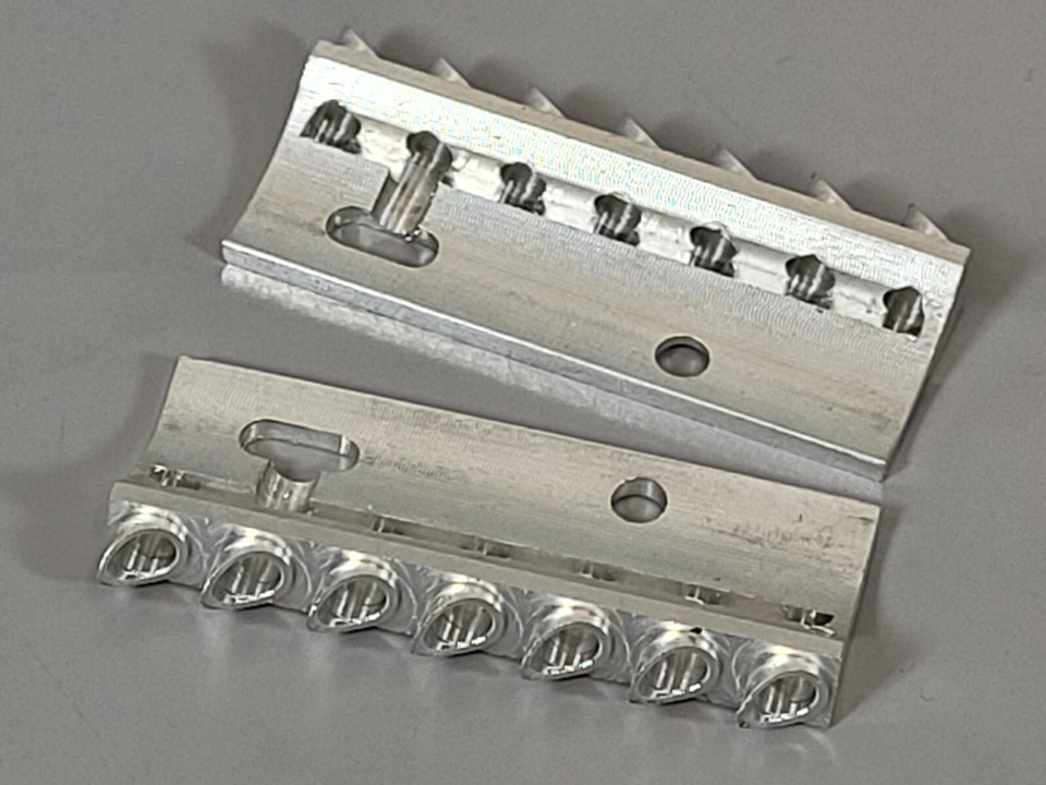 Pair Side Aluminum Air Cleaner Tank Bracket Plate Tamiya 1/14 Grand ...