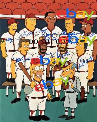 The Simpson’s Baseball:Ken Griffey Jr, Clemens, Boggs,Canseco,Ozzie ...