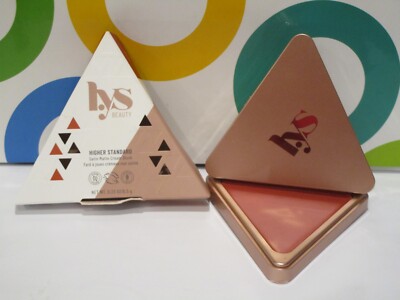 L.YS BEAUTY ~ HIGHER STANDARD SATIN MATTE CREAM BLUSH ~ CONFIDENT ~ 0. ...