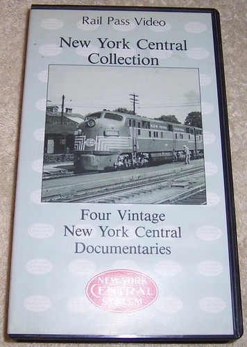 New York Central Collection Four Vintage Documentaries VHS Video train ...