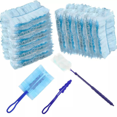 Flash Dust Magnet Fluffy Duster Kit with Extendable Long Handle & 20 ...