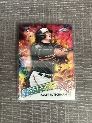 2023 Topps Chrome Logofractor Adley Rutschman Future Stars Rookie Card ...
