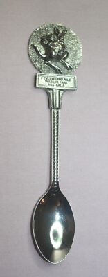 VTG. AUSTRALIA FEATHERDALE WILDLIFE PARK SOUVENIR SPOON KANGAROO ...