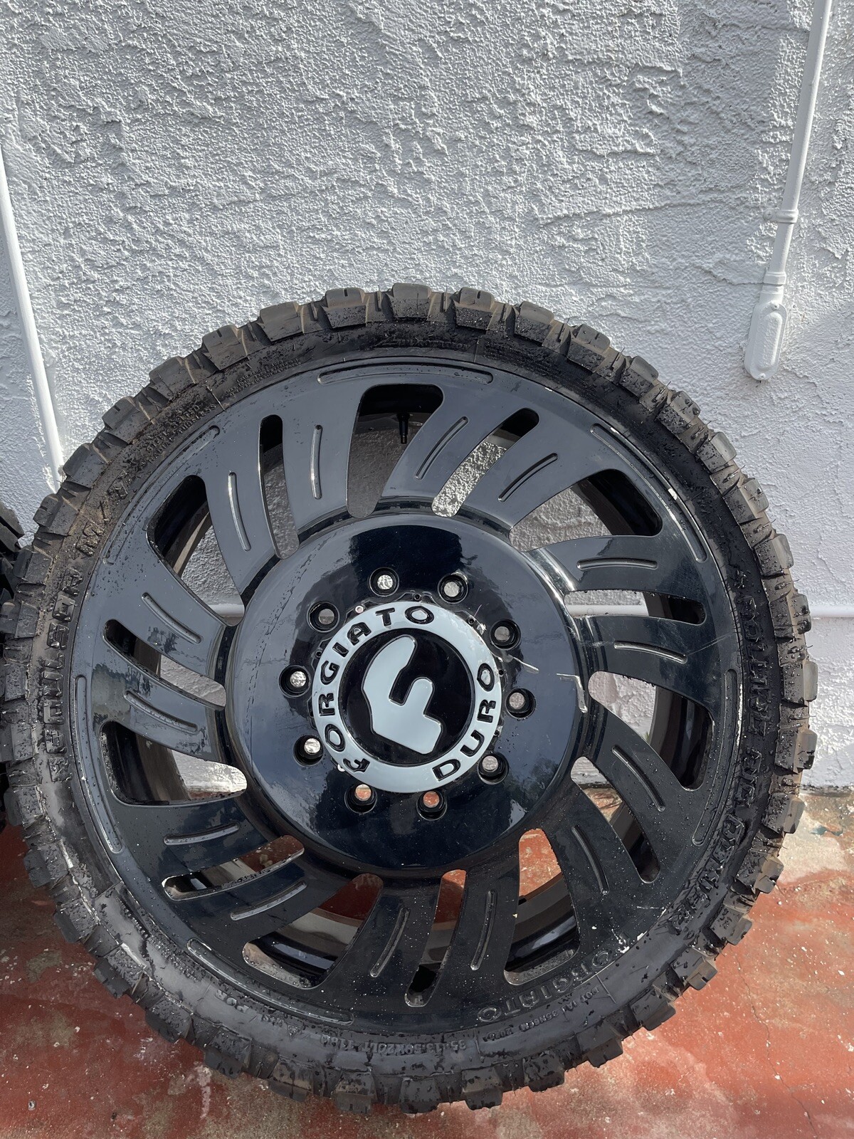 26” Turbinata Forgiato Dually Rims 10 Lug Came Off A Ford F450! Blow ...