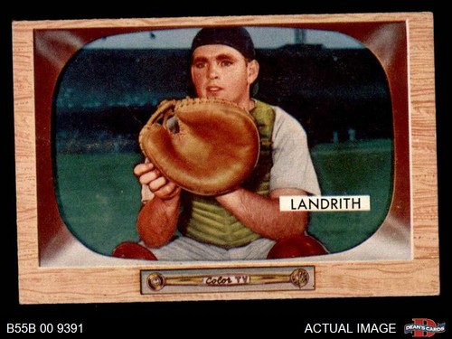 1955 Bowman #50 Hobie Landrith Reds 3 - VG | eBay