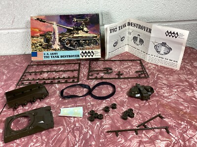 Tamika Mokei Hawk US Army T92 Tank Destroyer 1965 Model Kit 641-50 1:50 ...