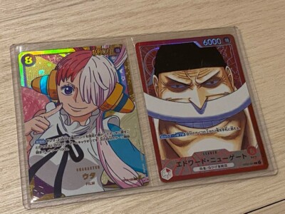 One Piece Card Final Battle Whitebeard Edward Newgate Leader OP02-001 ...