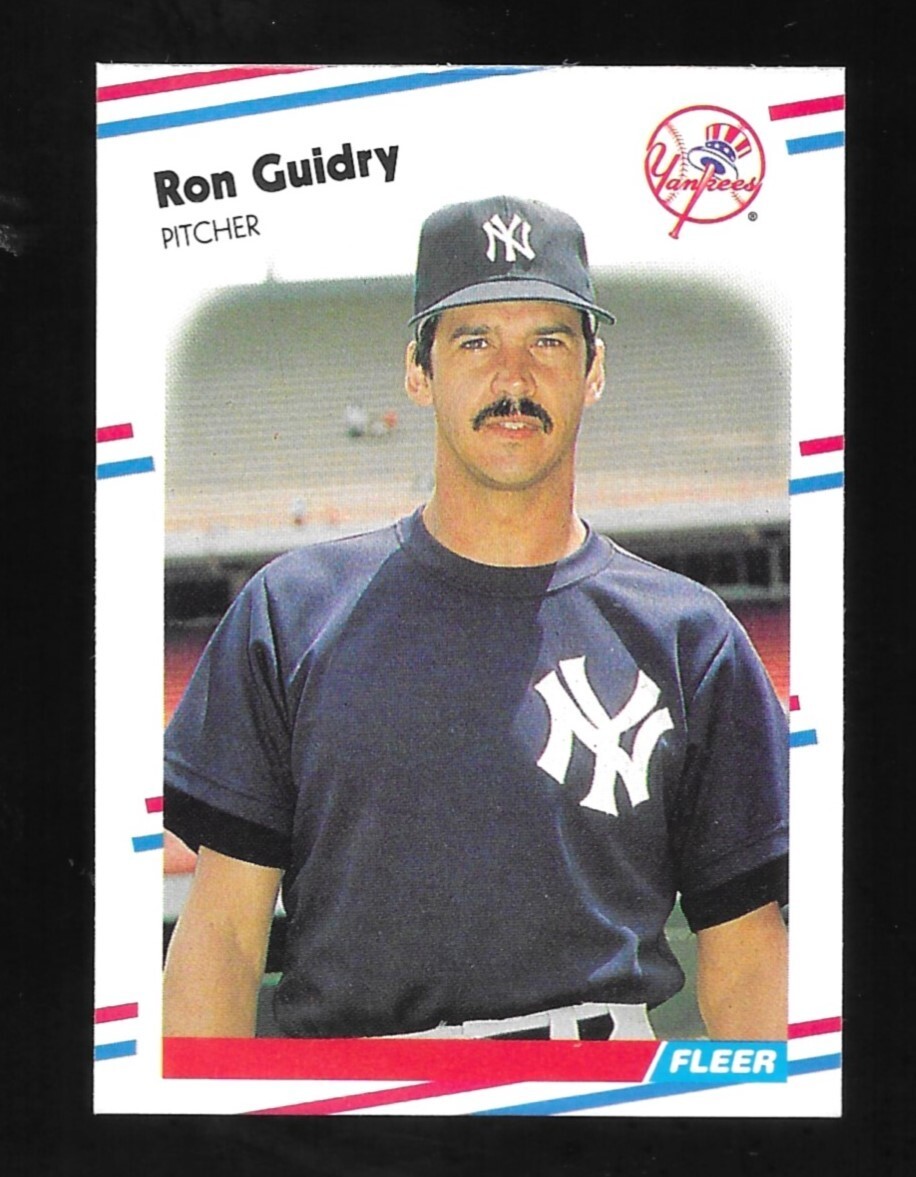 1988 Fleer #207 - Ron Guidry - New York Yankees Baseball Card | eBay