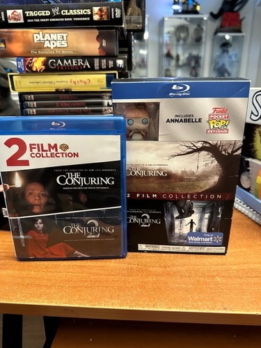 RARE THE CONJURING 2 FILM COLLECTION with Funko Pop Pocket Keychain blu ...