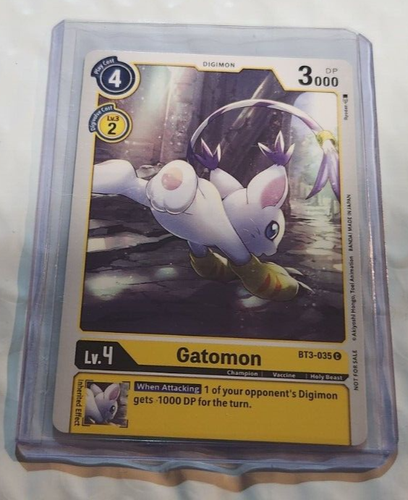 Digimon GATOMON BT3-035 Alternate Art Tournament Pack Promo Card | eBay