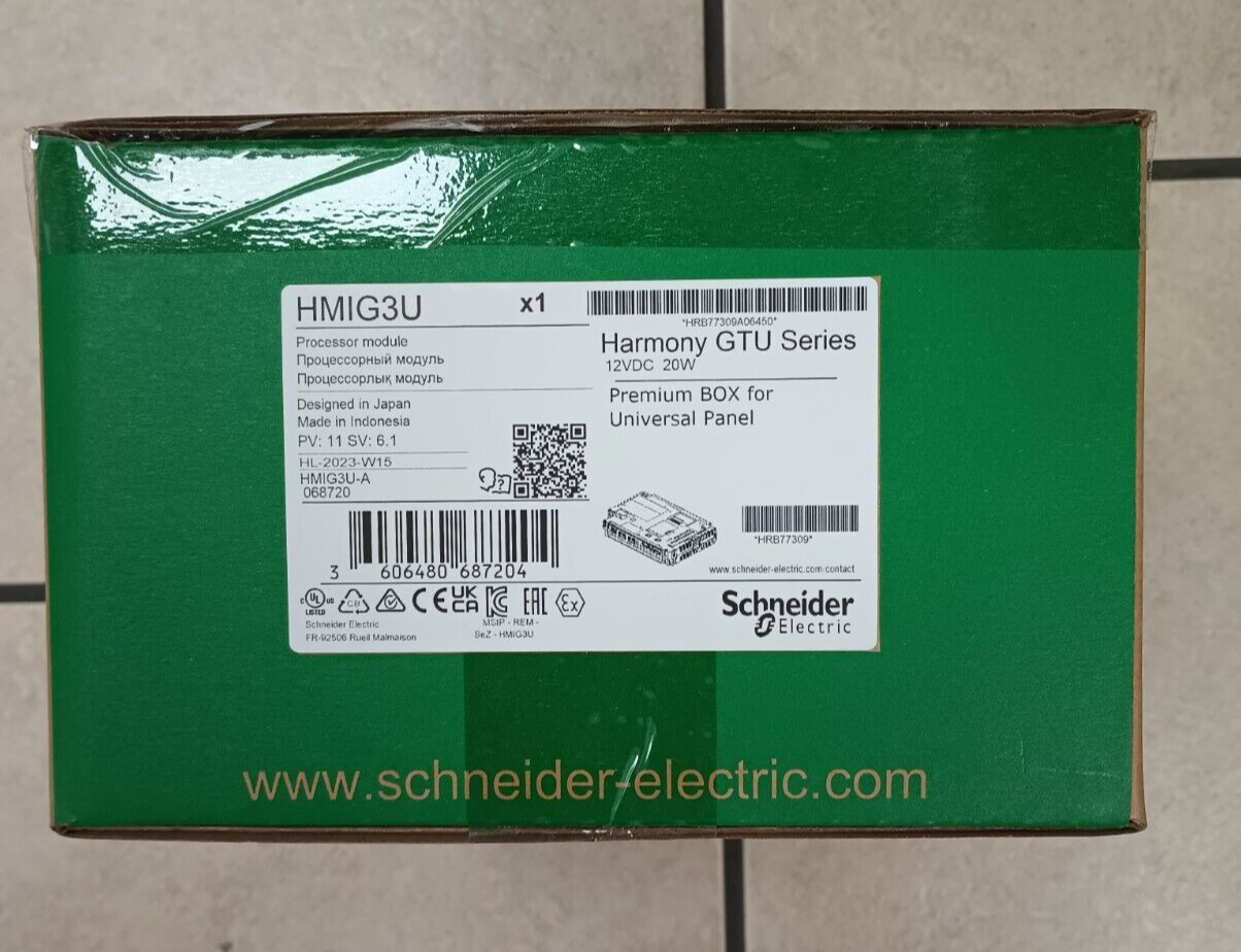 NEW SCHNEIDER (HMIG3U) PROCESSOR MODULE | eBay