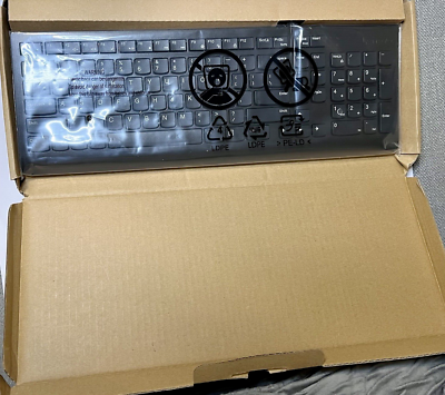 Lenovo Calliope USB Wired Keyboard Black SD50L21415 Standard New | eBay