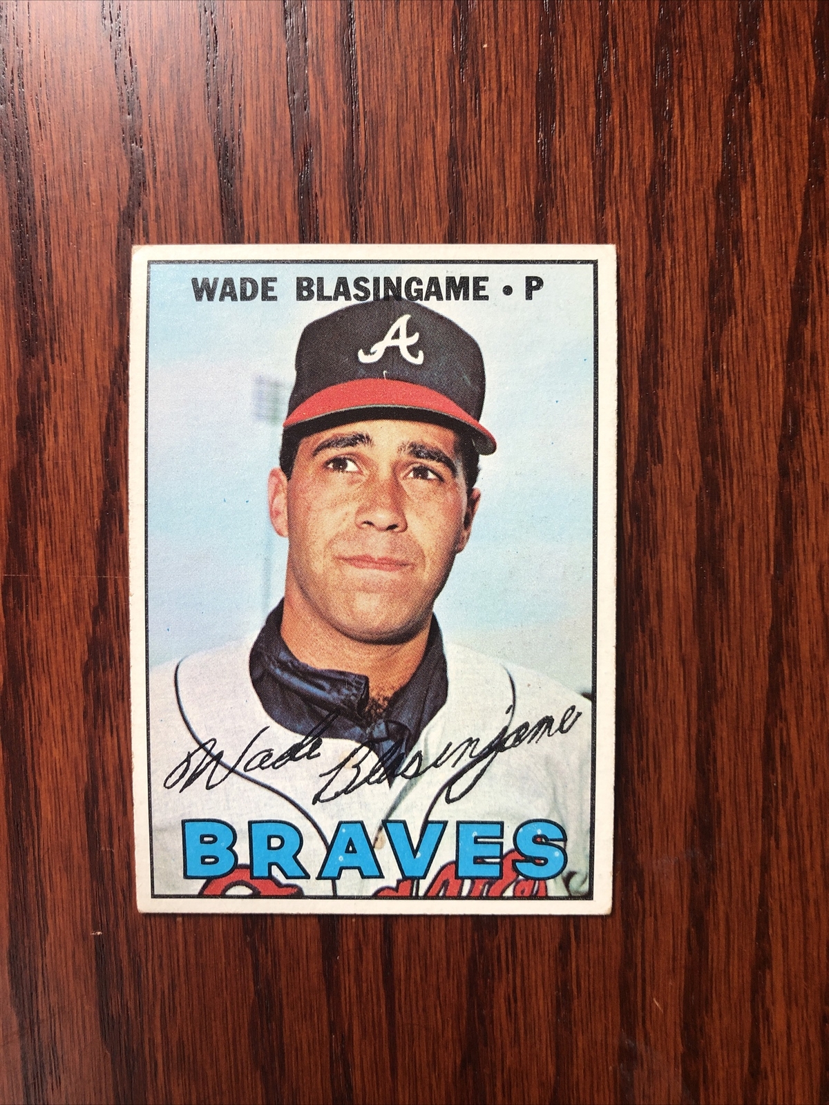 1967 Topps Wade Blasingame #119 Atlanta Braves | eBay