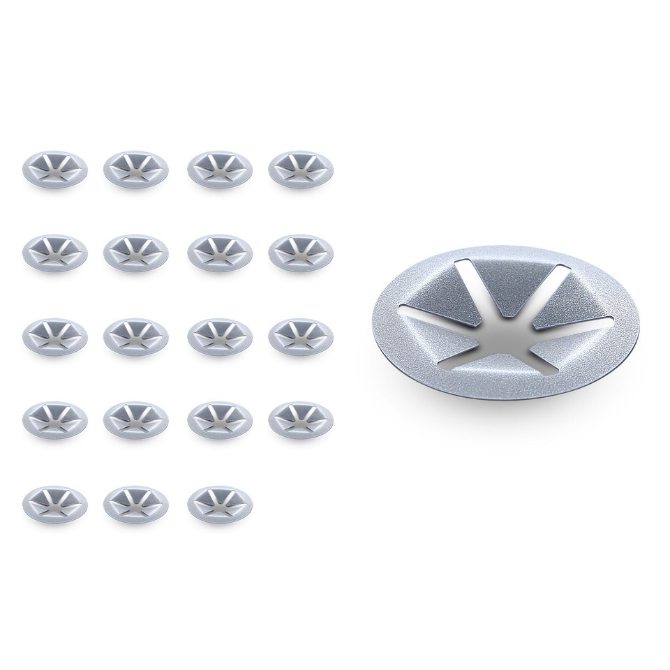 20Pcs 24mm Zinc Metal Push-On Retainer Fasteners for Chevy Buick GMC ...