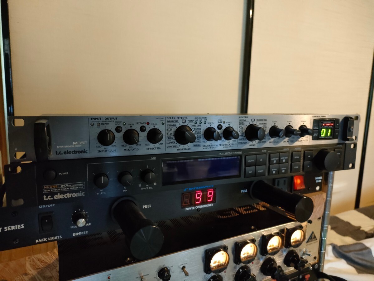 TC Electronic M350 Dual Engine Effects Reverb Processor Rack Mount ...
