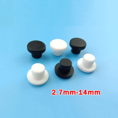 Solid Silicone Rubber Hole Plugs Blanking End Caps Seal Bung 2.7mm-14mm Stopper | eBay