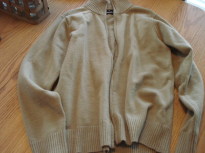 BENCH ZIP SWEATER XL EXTRA LARGE TAN | eBay