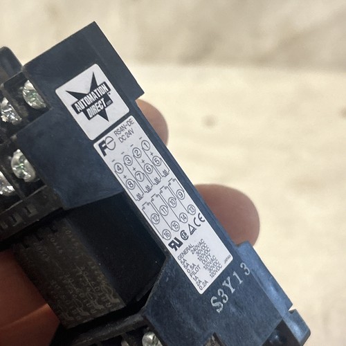 Automation Direct RS4N-DE in-Socket Mount 4 Card Relay 24VDC 5A | eBay