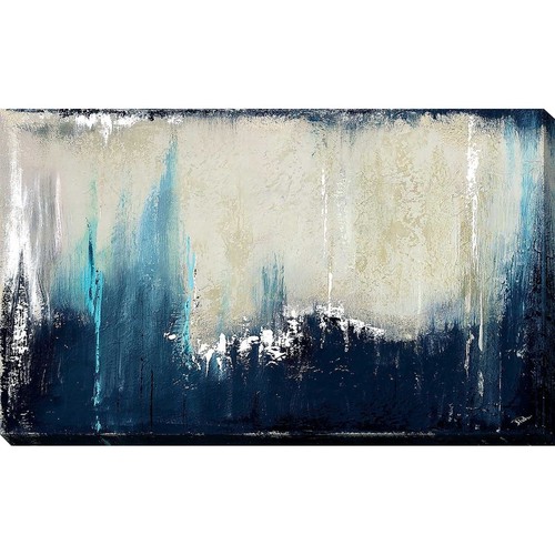 "Navy Blue Illusion I " by Patricia Pinto Print on Canvas | eBay