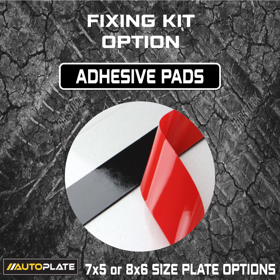 Motorbike Show Number Plate 6x4 7x4 7x5 8x5 8x6 Reflective Bike Plate ...
