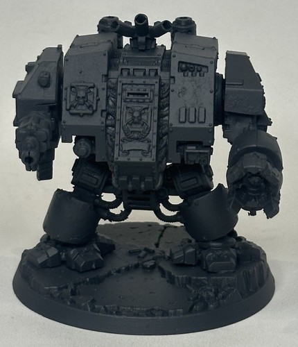 Warhammer 40k Ironclad Dreadnought Space Marines Assembled Meltagun ...