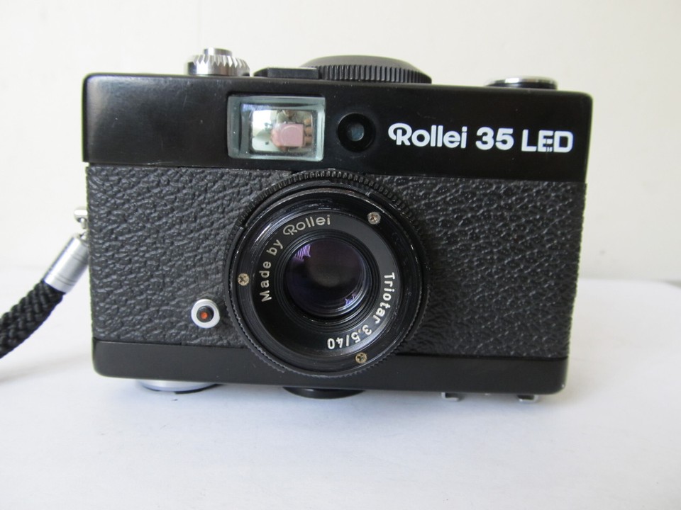 Rollei 35 LED 35mm Film Camera w/40mm f3.5 Triotar Lens | eBay