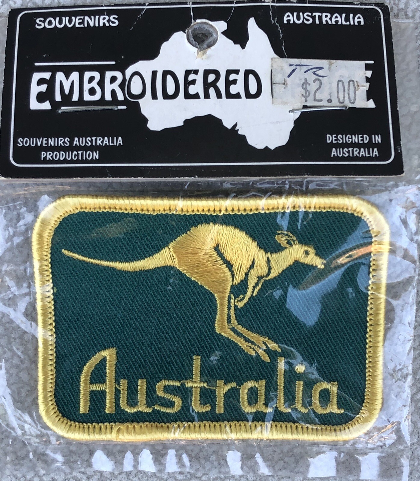 Australia Kangaroo Souvenir Embroidered Patch Badge - New In Package | eBay