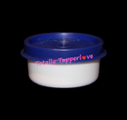 New Tupperware Smidget Single Little 1 oz Mini Container Blue & White ...