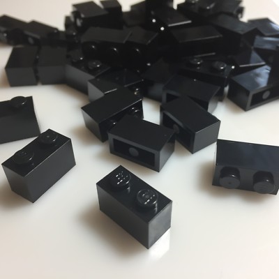 50 per lot NEW LEGO 1x2 Black Bricks (3004/300426) | eBay