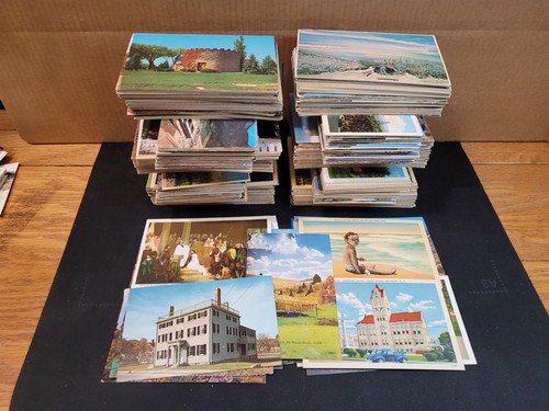 Postcards Lot of (100) Random Mixed Selection No Foreign Unsorted | eBay