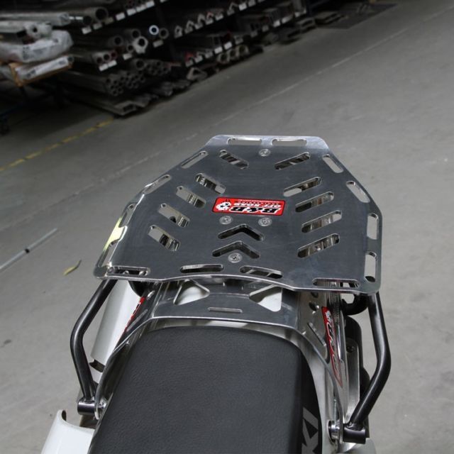 BLACK Rear Luggage Carry Rack & Plate Fits Suzuki DR650-SE 2013 2014 ...