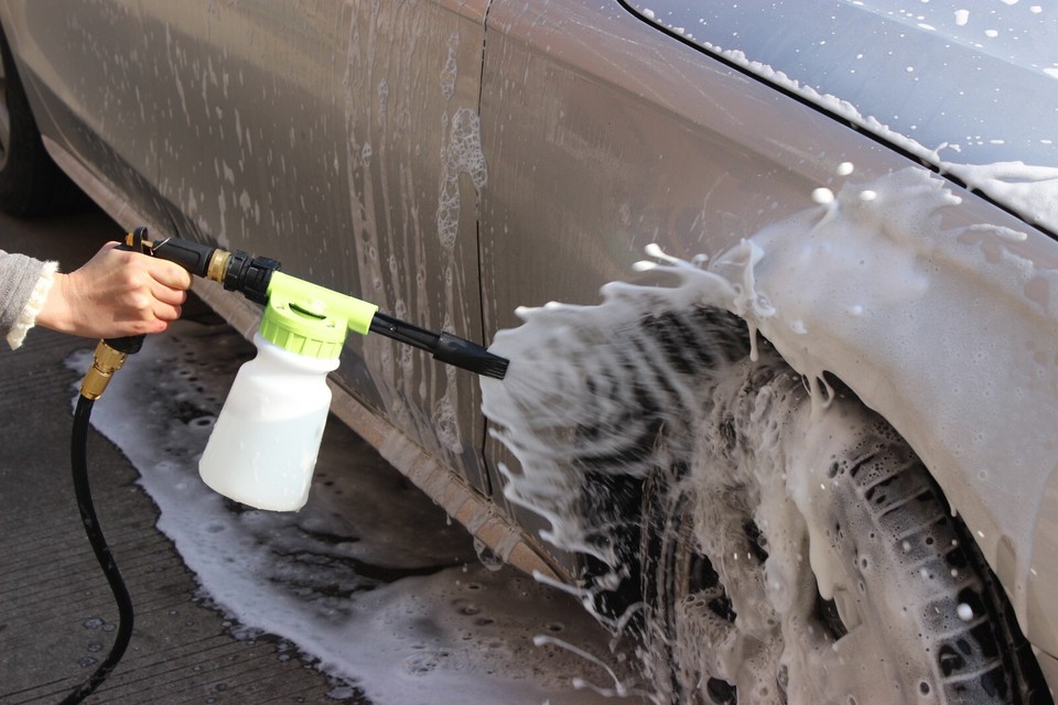 Mr. Detroit - Car Wash Foam Blaster w/ Density Foam for Scratch Free ...