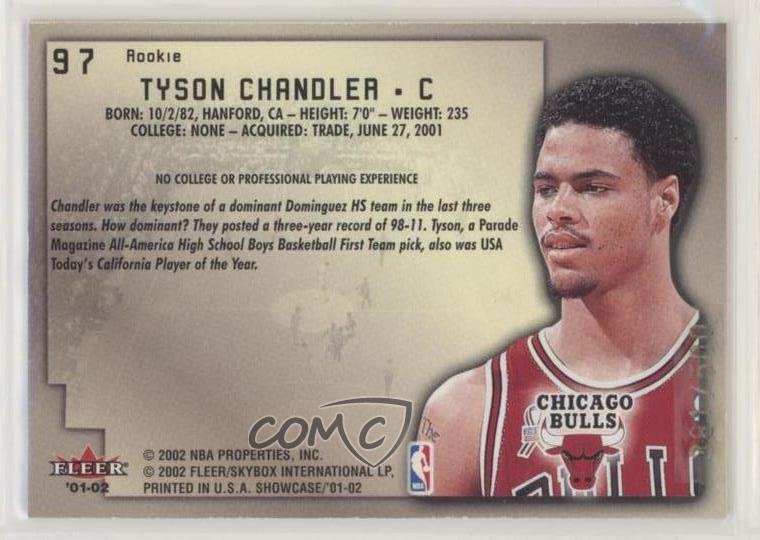 Tyson Chandler Rookie