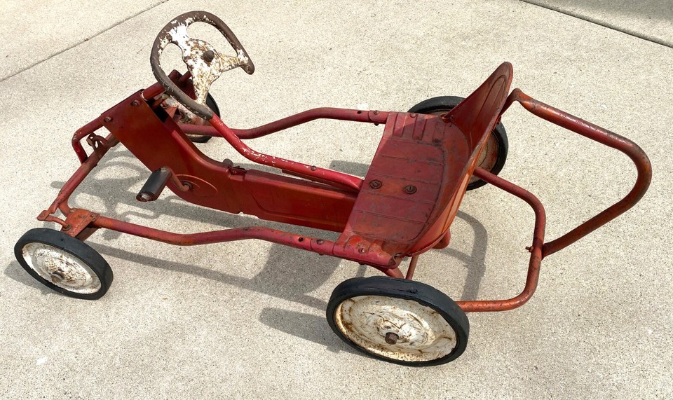 Murray Super Tot Rod 1960 era pedal car good mechanical working ...